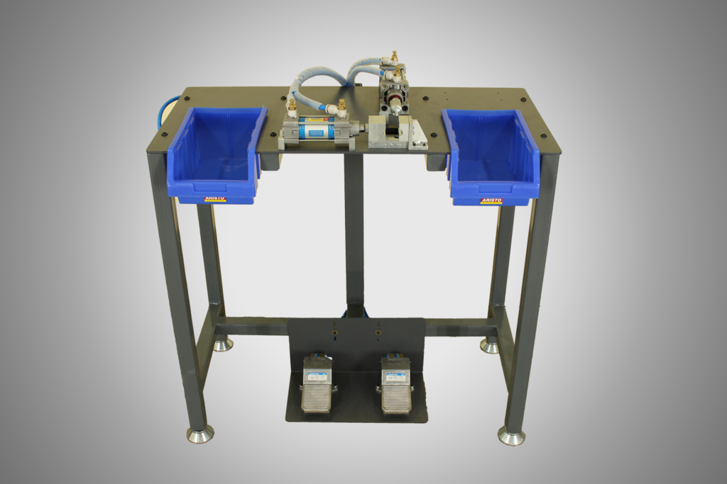 Semiauto Brass connection pipe assembly - Envision machines